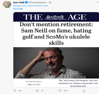 Getting Through the Life of Sam Neill (Net Worth, Achievements & Awards)